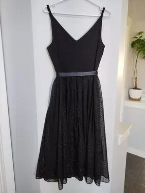 Ronni Nicole | Dresses | Fun Dress With Sparkly Polka Dots On The Skirt ...